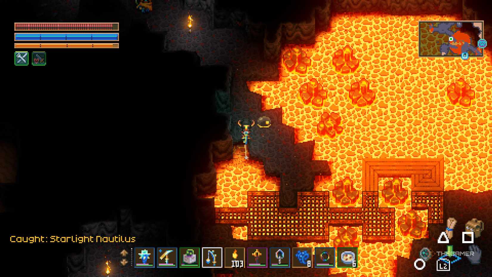 How To Find An Amber Larva In Core Keeper