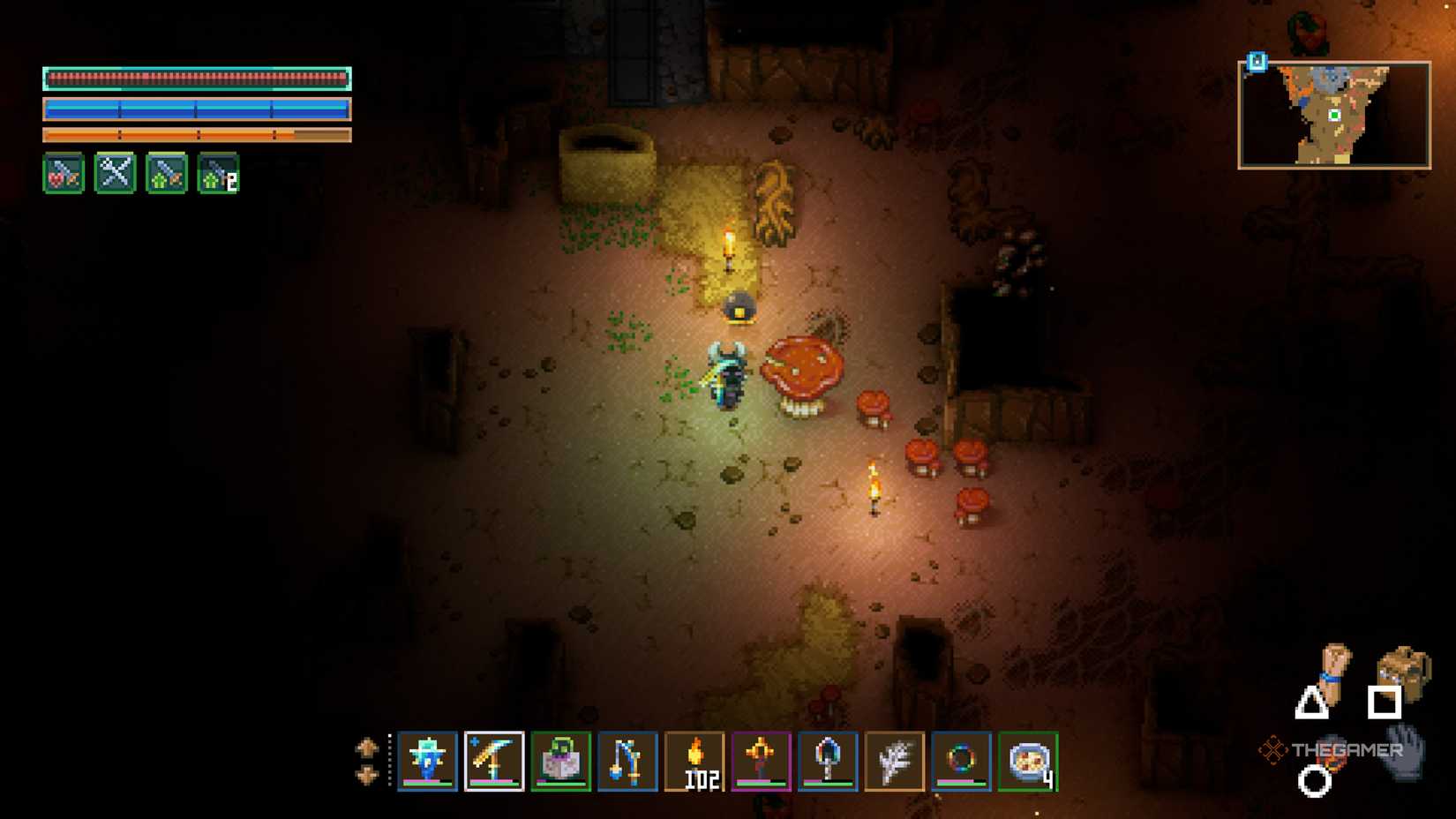 How To Find An Amber Larva In Core Keeper