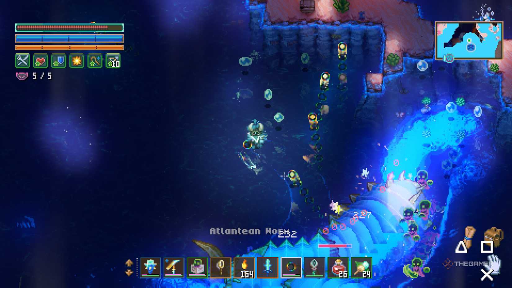 How To Obtain The Atlantean Worm Heart In Core Keeper