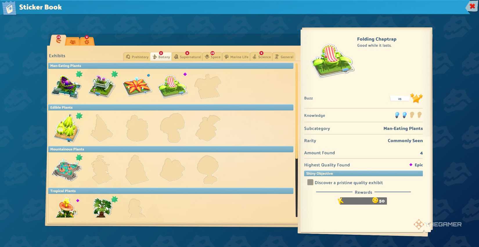 How To Keep Botany Exhibits From Dying In Two Point Museum