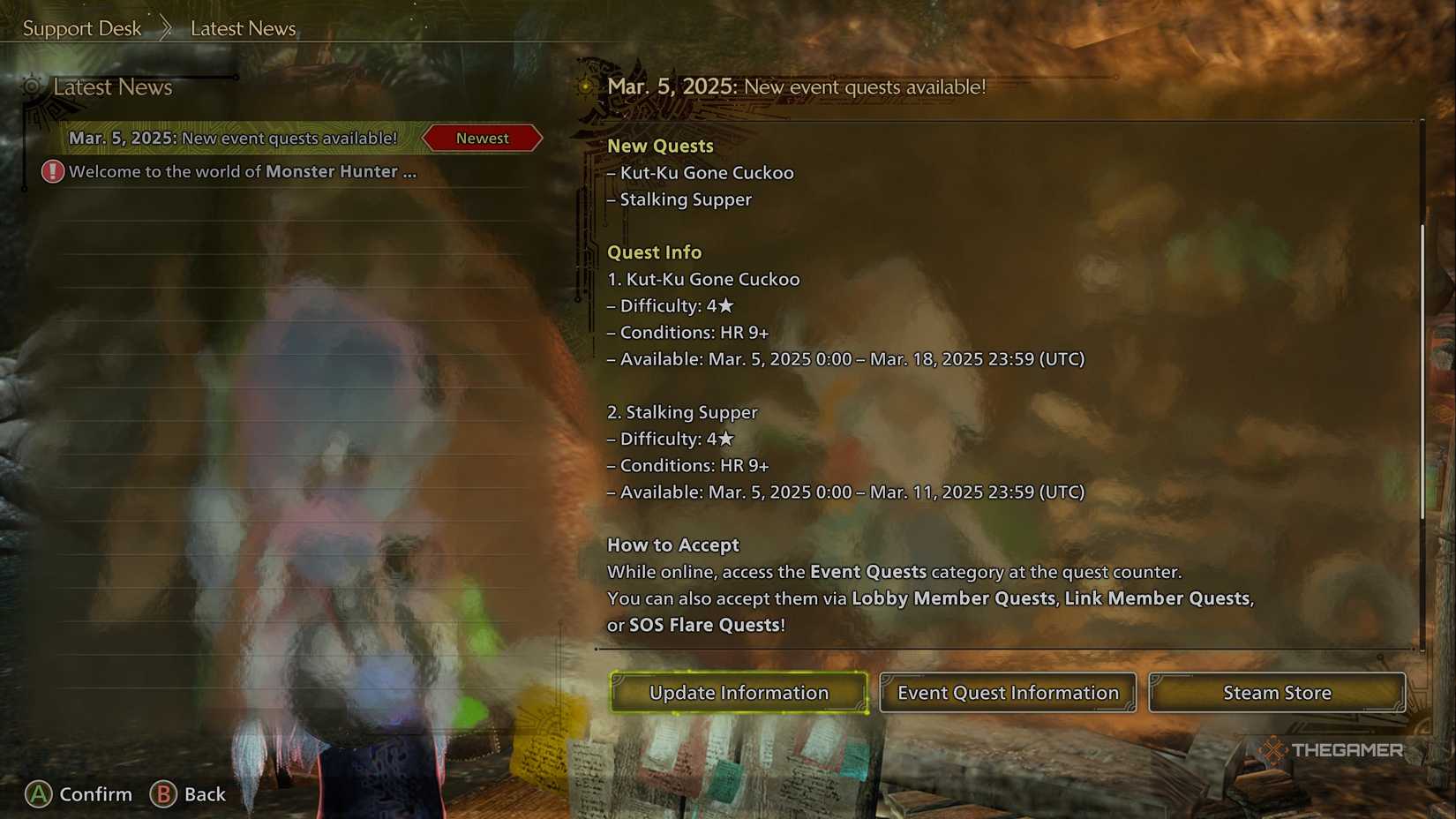 Every Event Quest In Monster Hunter Wilds