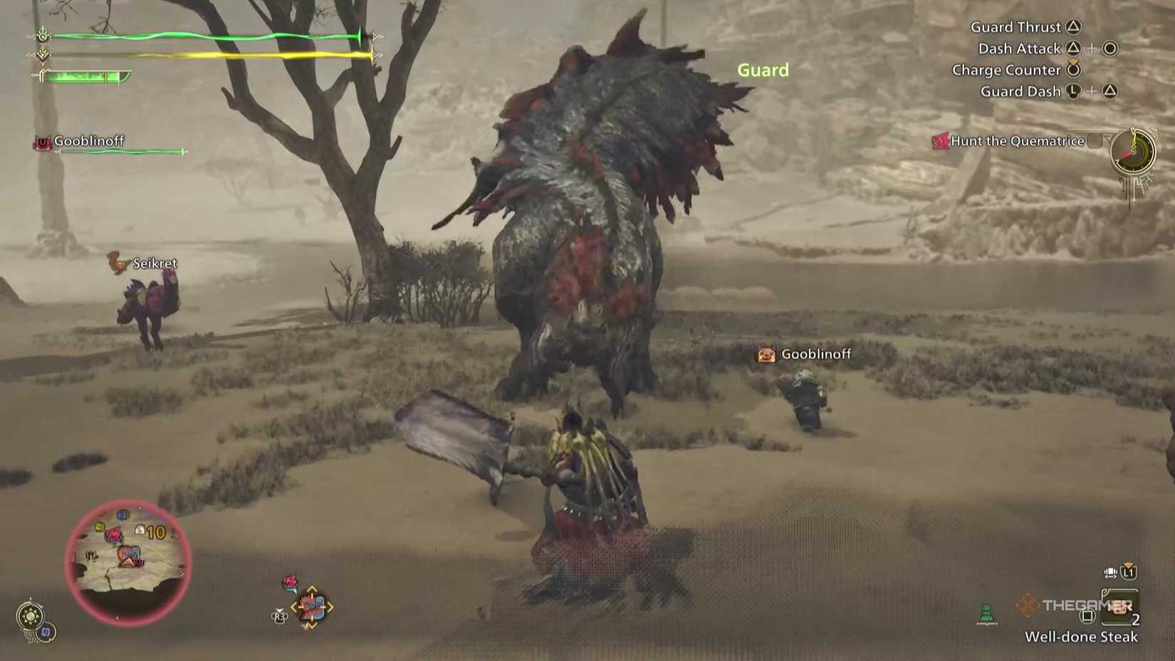 How To Use The Lance In Monster Hunter Wilds