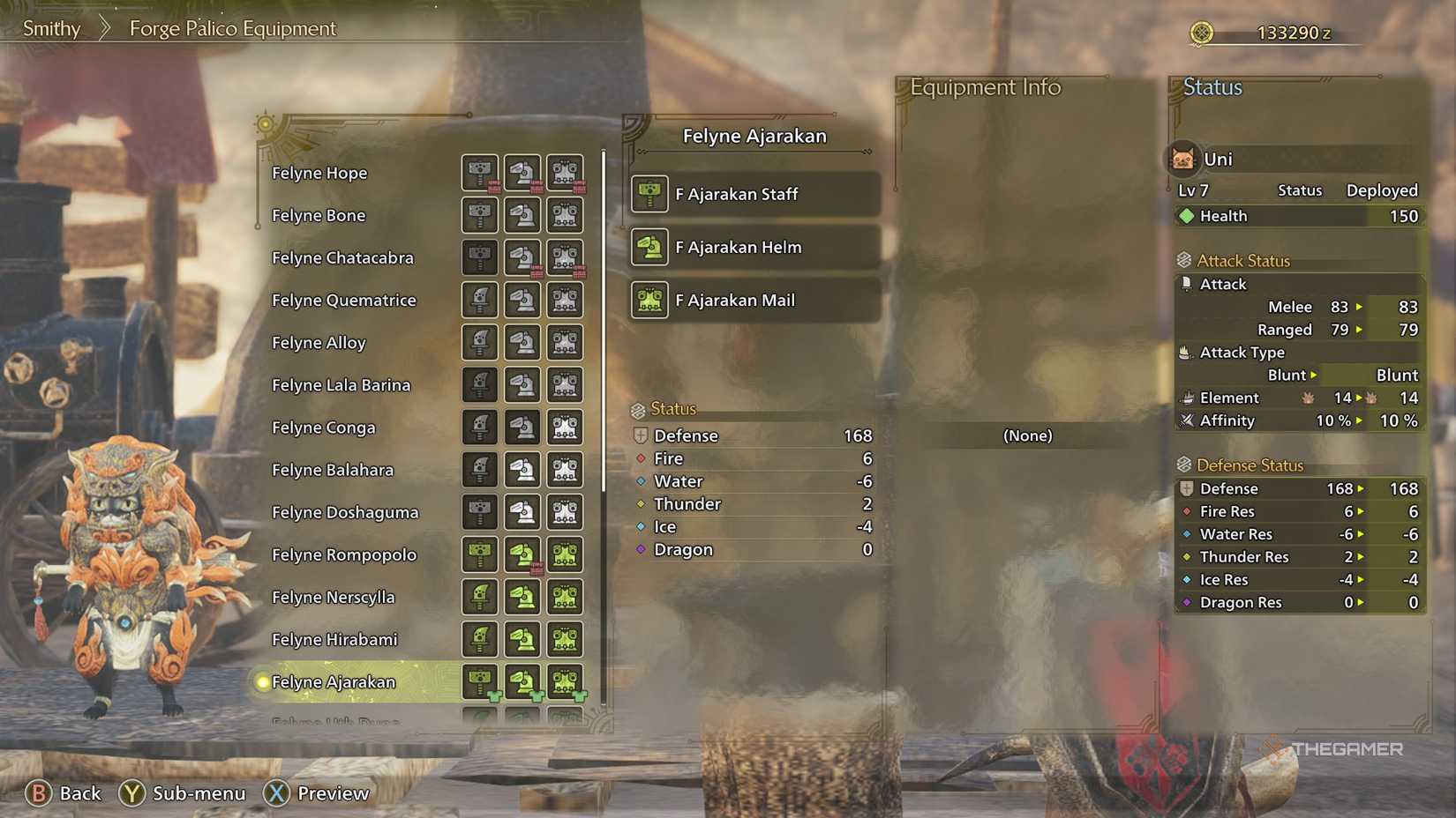 The Best Palico Armor In Monster Hunter Wilds