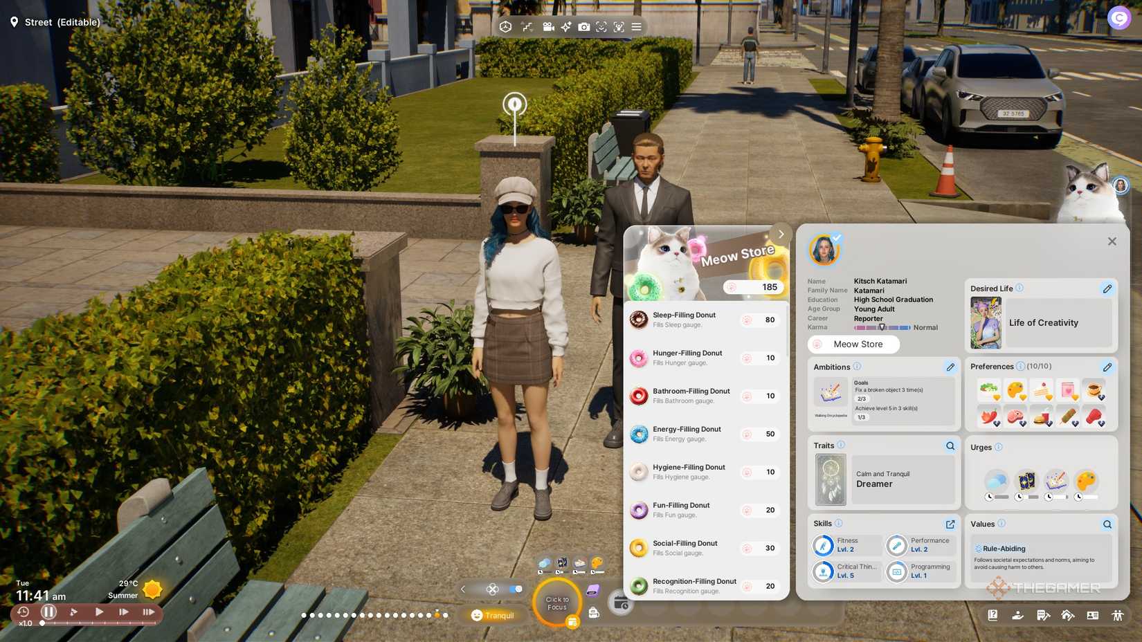 How To Collect And Spend Meow Coins In InZoi