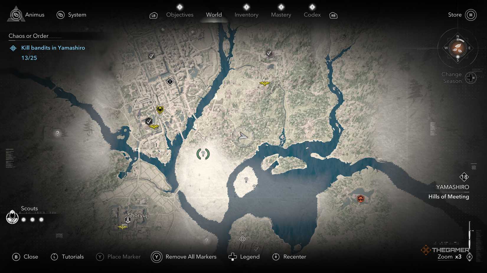 Best Places To Find Bandits In Yamashiro In Assassin's Creed Shadows