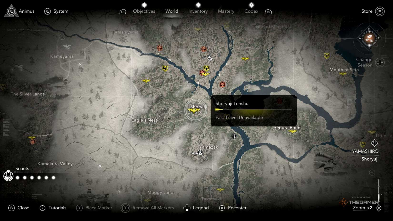 All Daisho And Legendary Chest Locations In Shoryuji Castle In Assassin ...