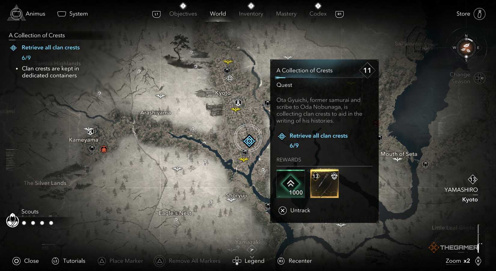How To Complete A Collection Of Crests In Assassin's Creed: Shadows
