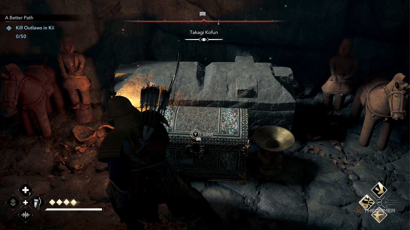 How To Enter And Beat The Takagi Kofun In AC Shadows