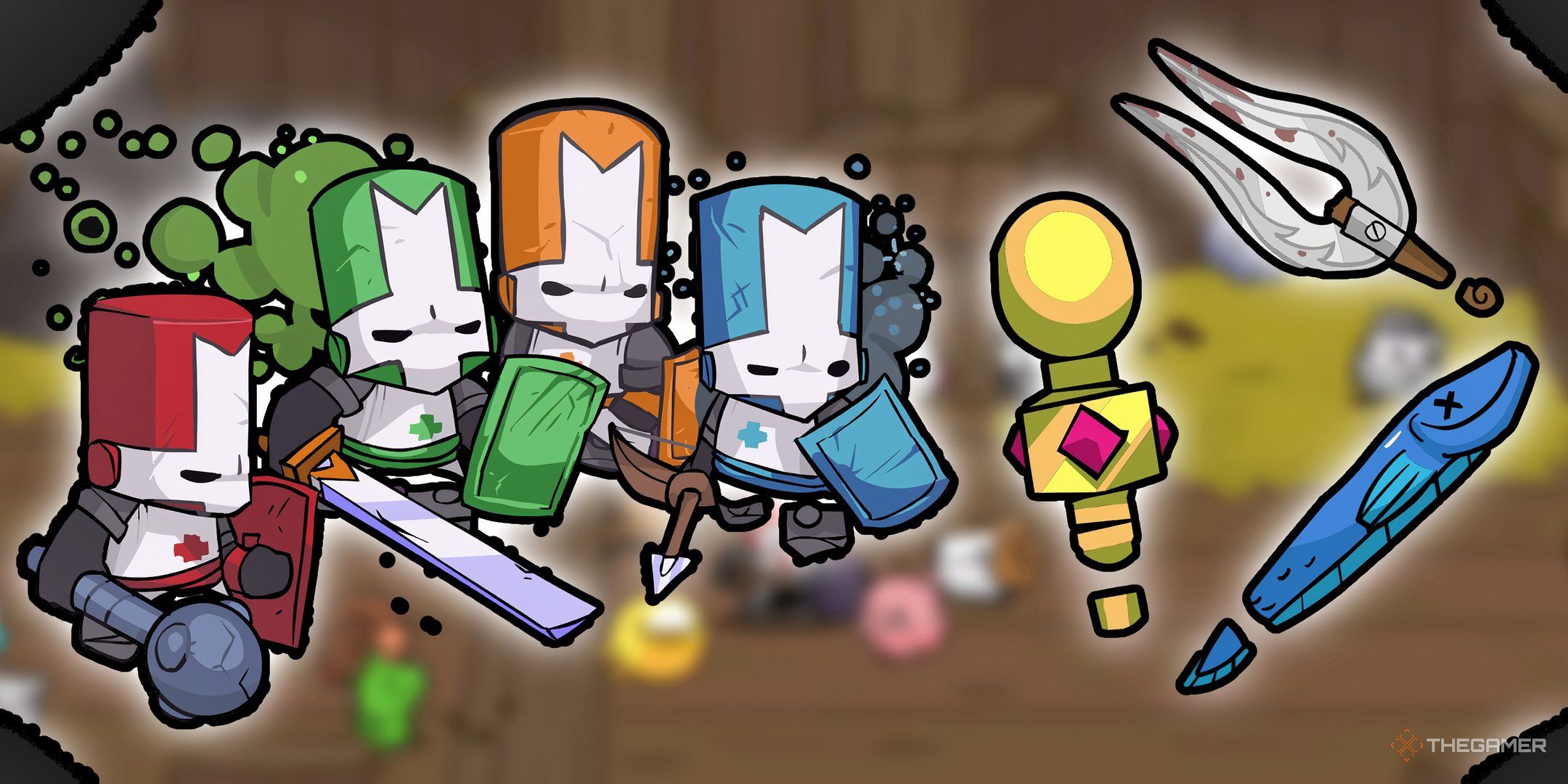 Personnages De Castle Crashers