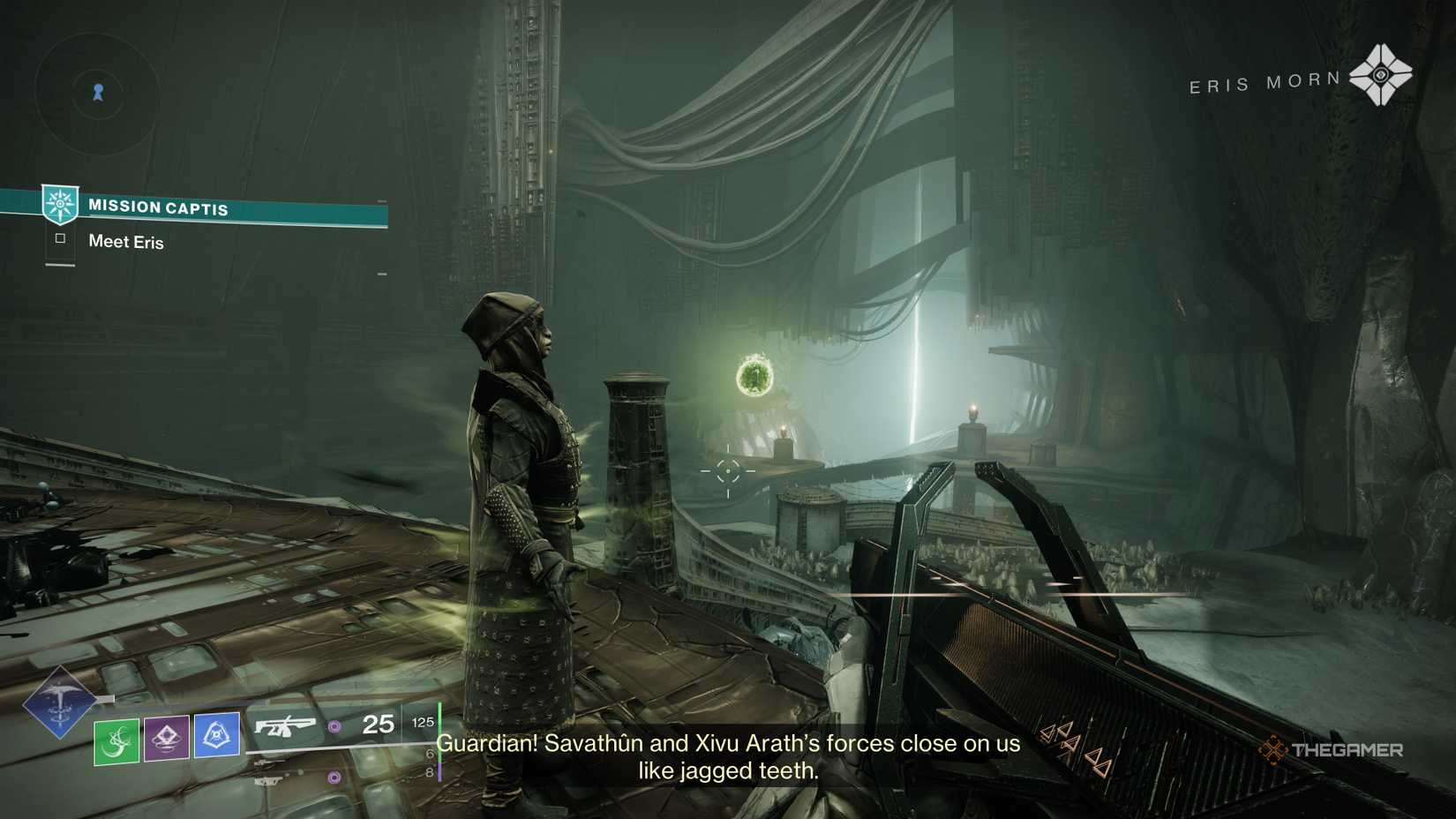 Mission Captis Rune Solutions - Destiny 2: Heresy