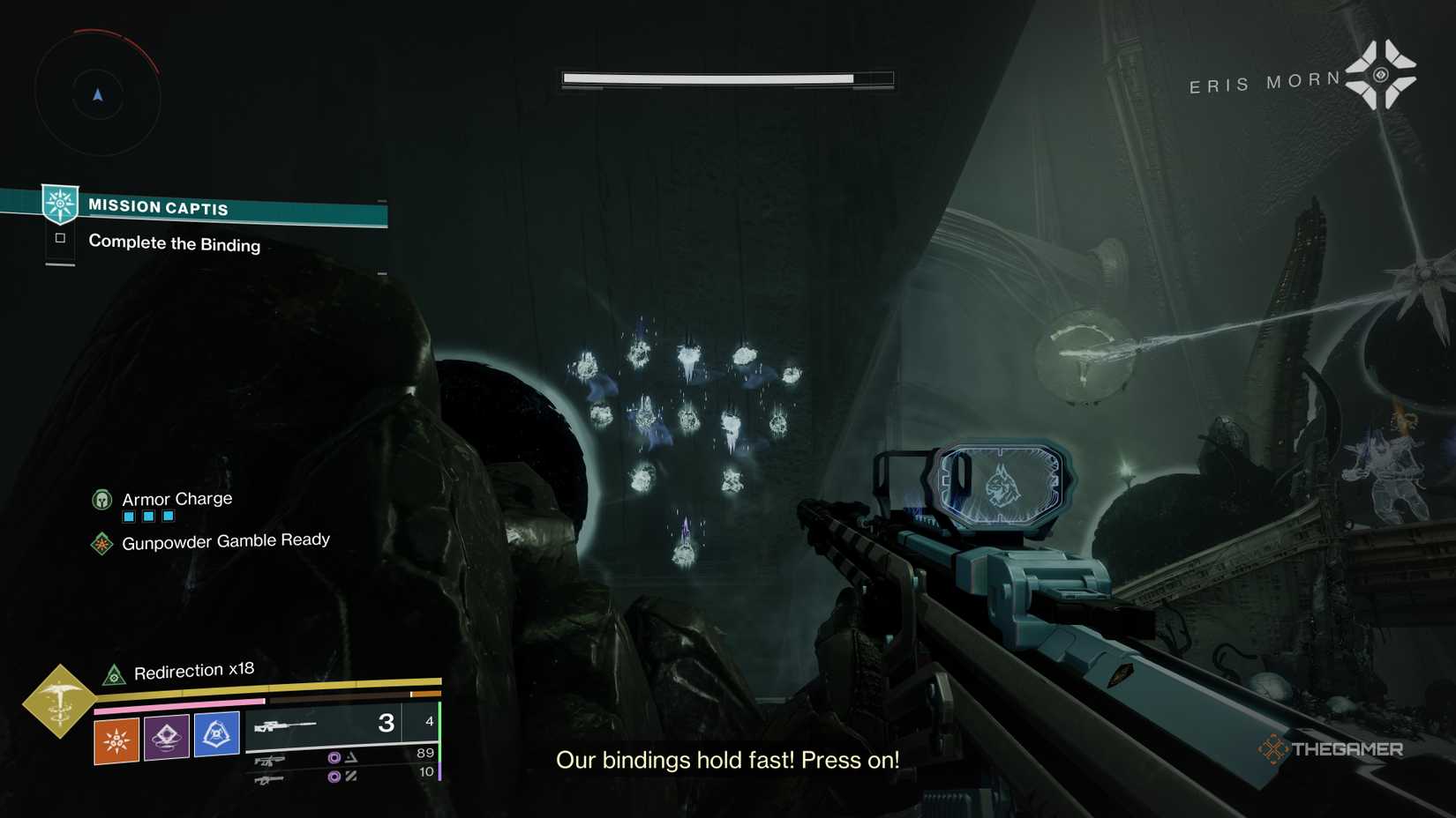 Mission Captis Rune Solutions - Destiny 2: Heresy