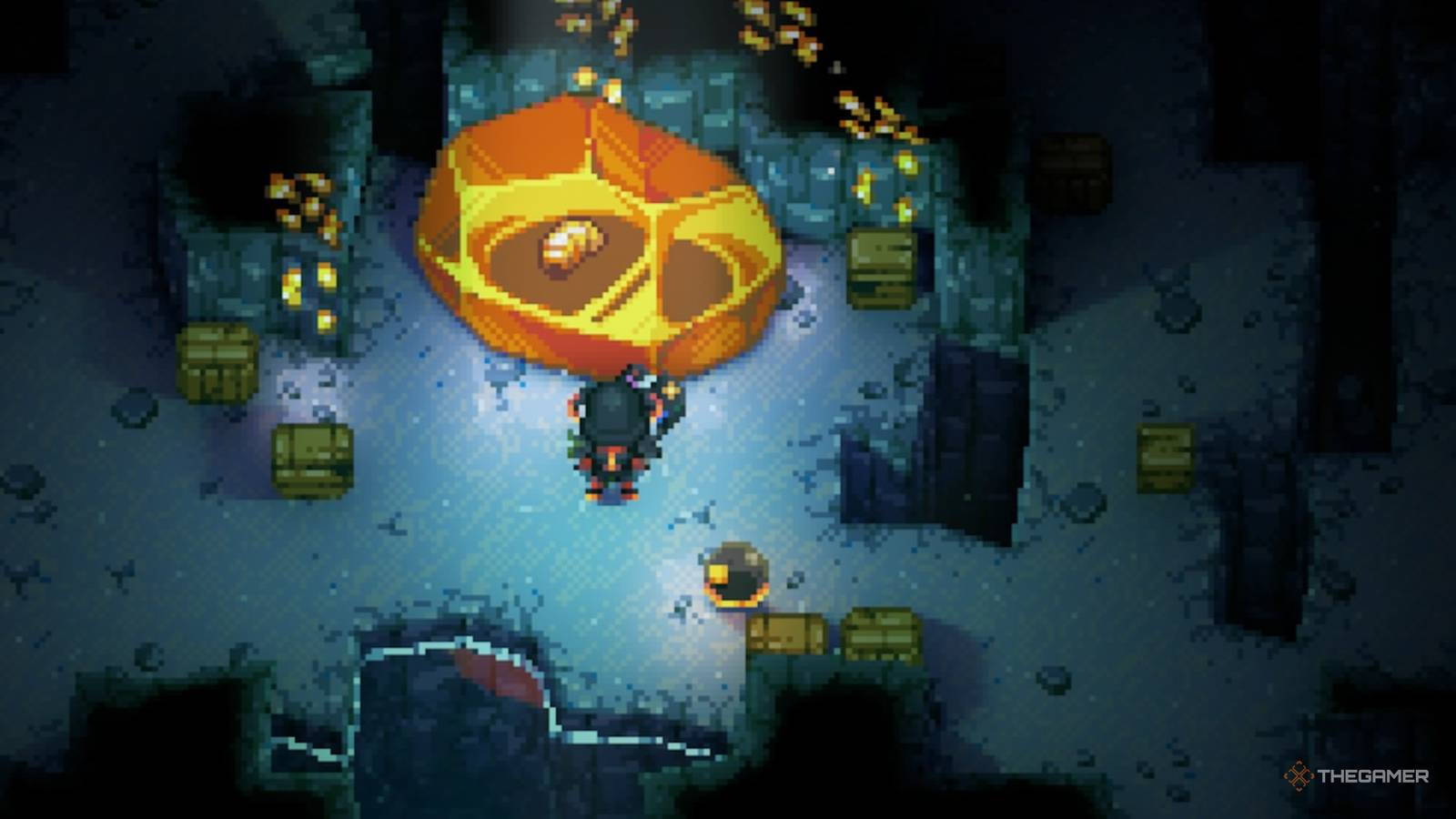 How To Find An Amber Larva In Core Keeper