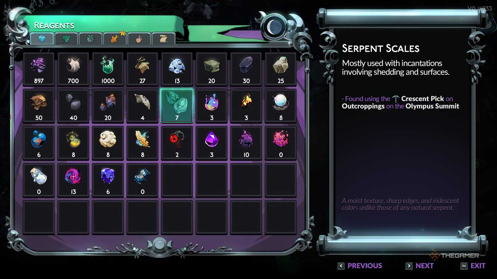 How To Get And Use Serpent Scales In Hades 2