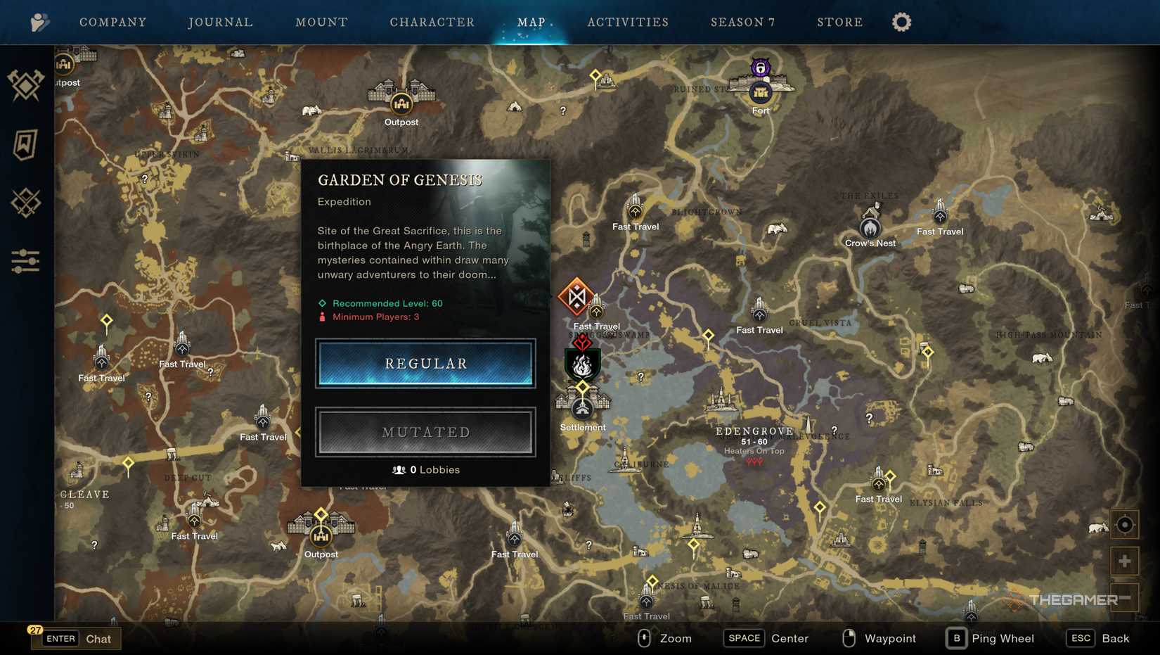 How To Join Group Activities In New World: Aeternum