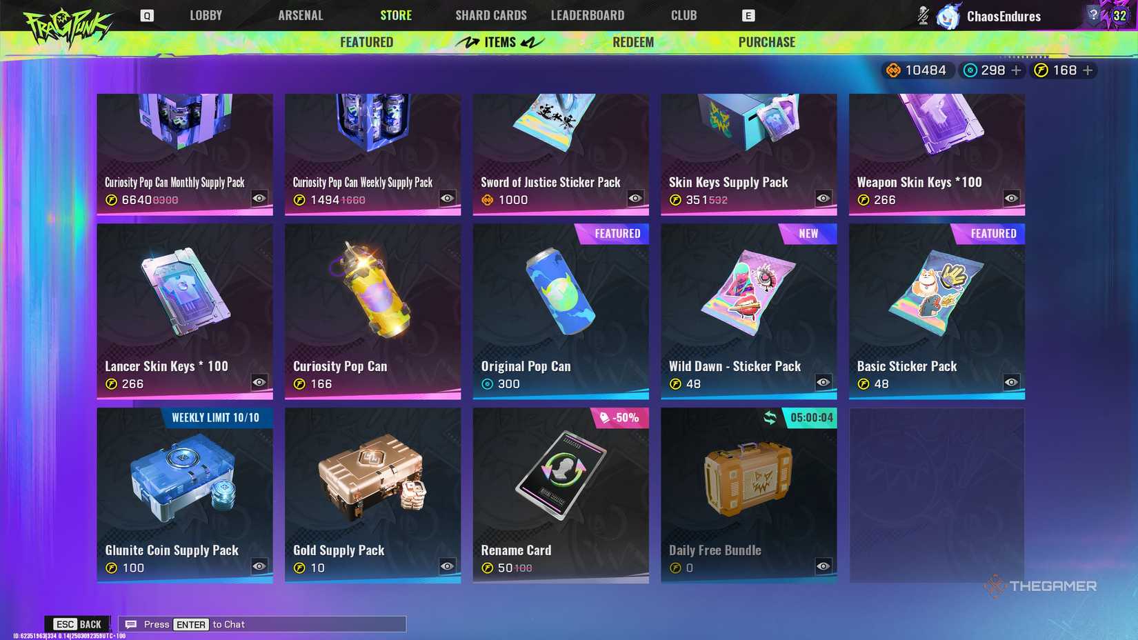 How To Get Every Free Reward In Season 1 Of FragPunk