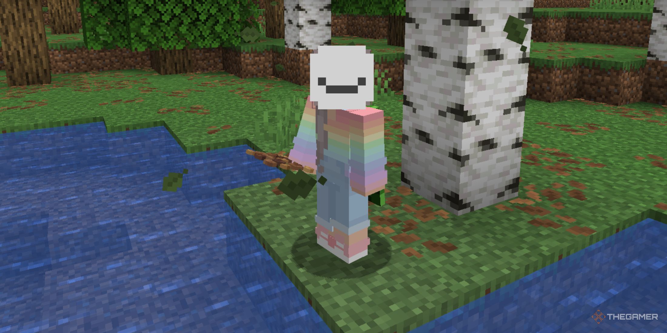 How To Find And Use Leaf Litter In Minecraft