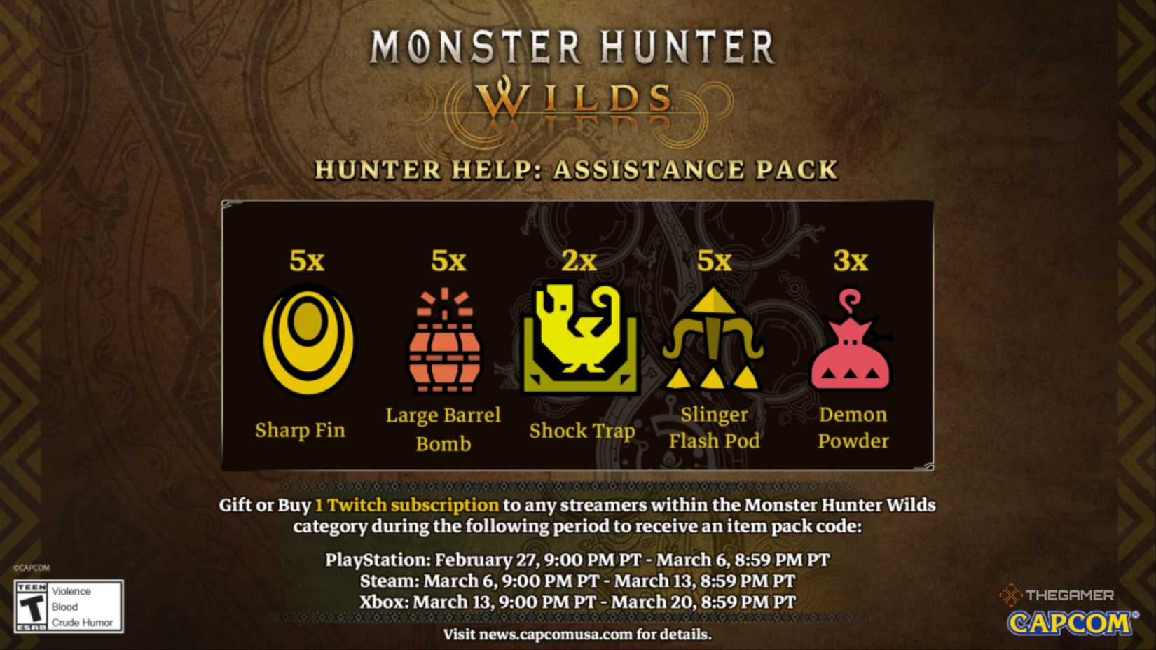 Complete Guide To Promotional Events In Monster Hunter Wilds