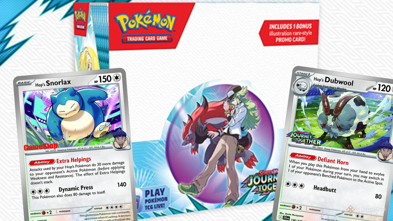 Journey Together's GameStop And Best Buy Pokemon Promo Cards Revealed