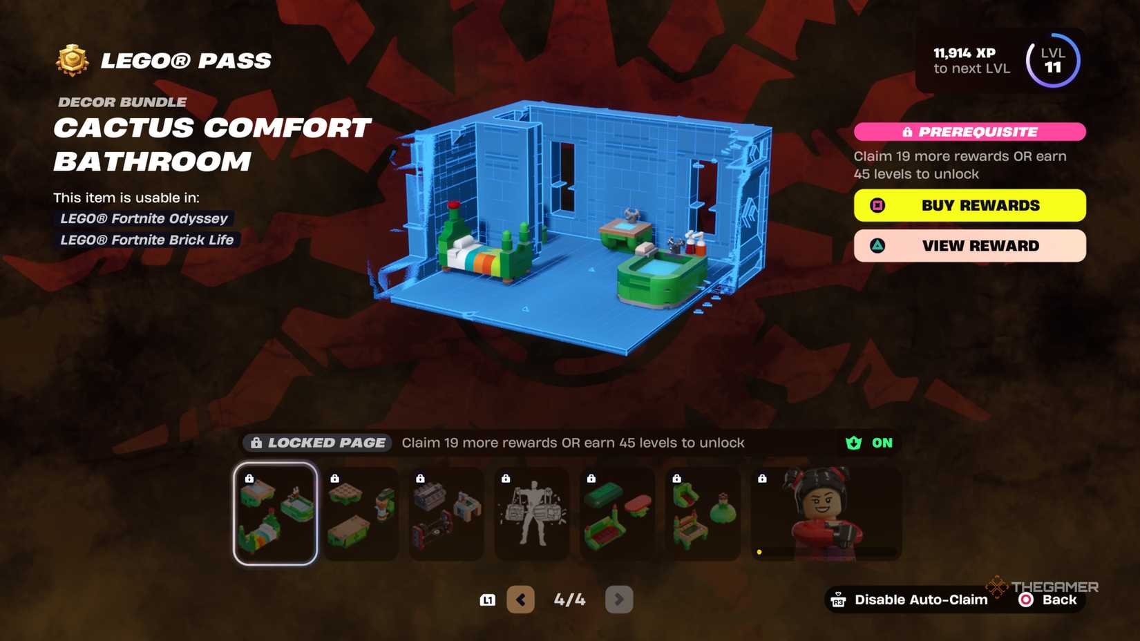 All Rewards In The Goldrush Gallery Lego Pass In Fortnite