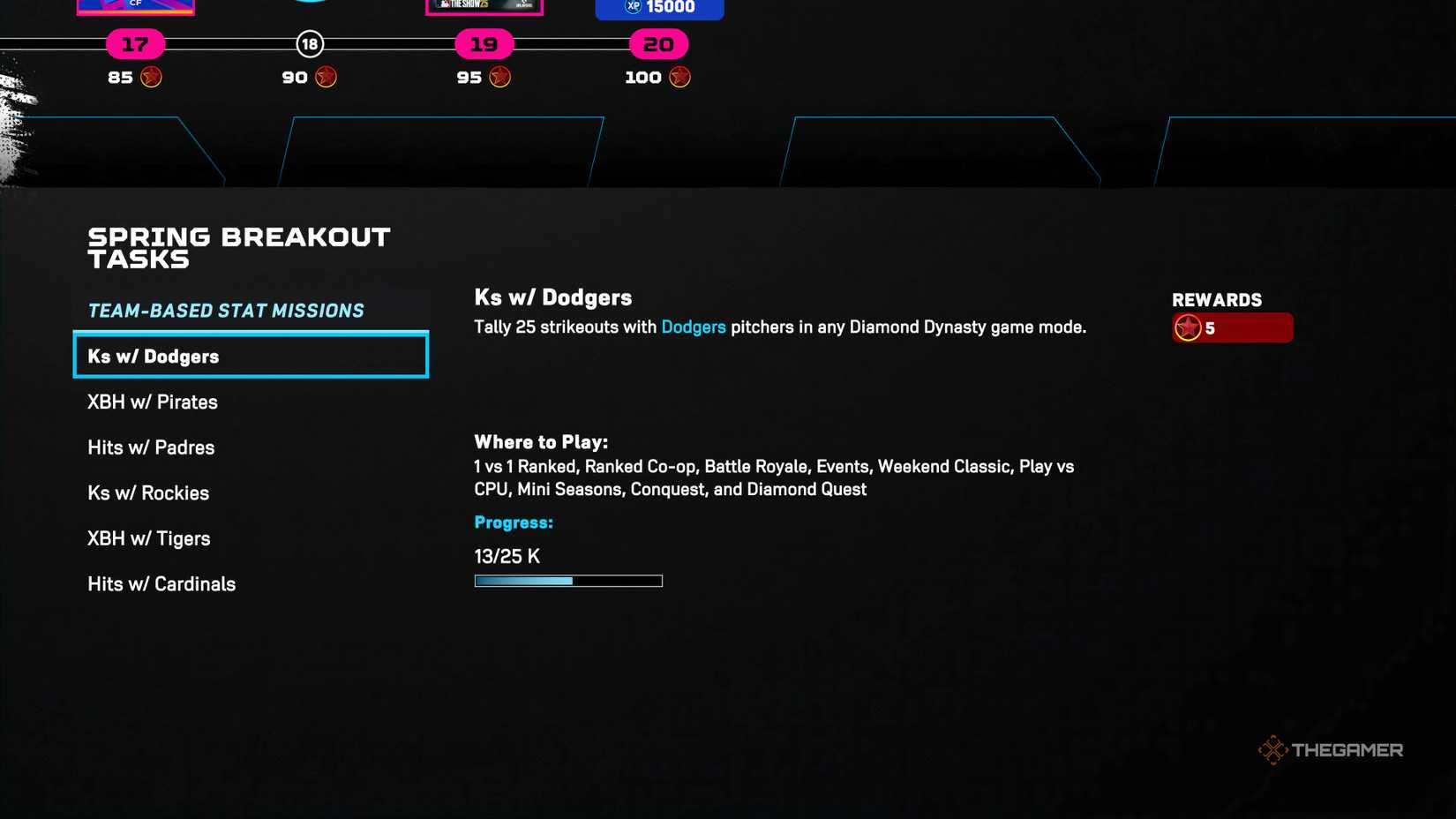 Guide To The Spring Breakout Program In Mlb The Show 25