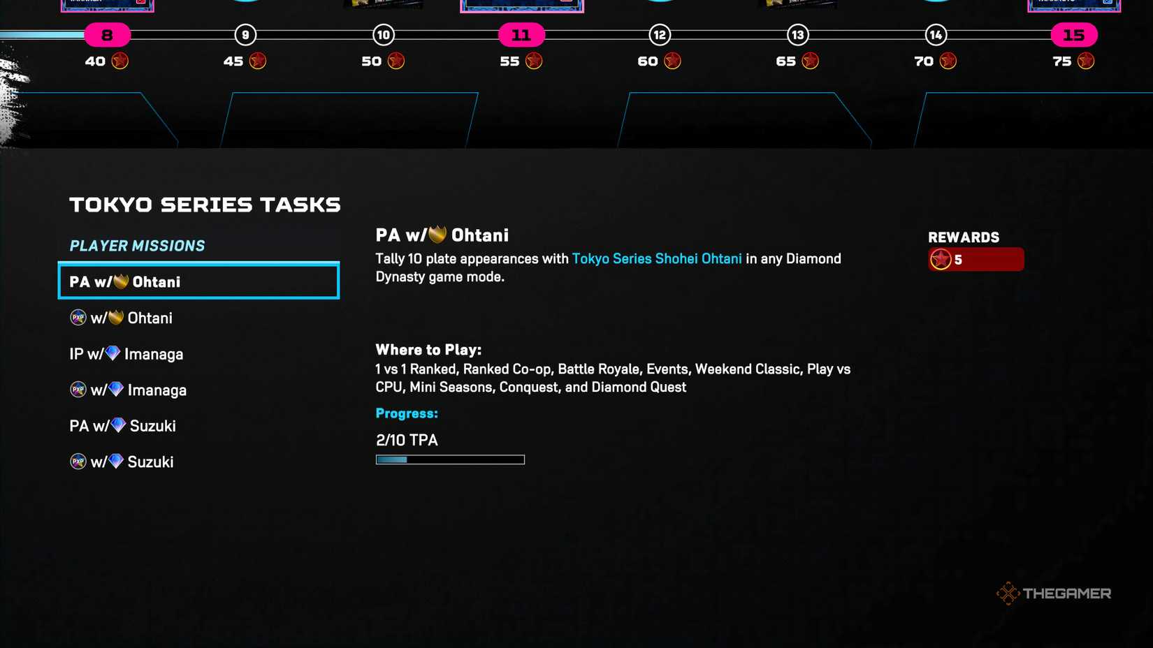 Tokyo Series Program Guide For MLB The Show 25