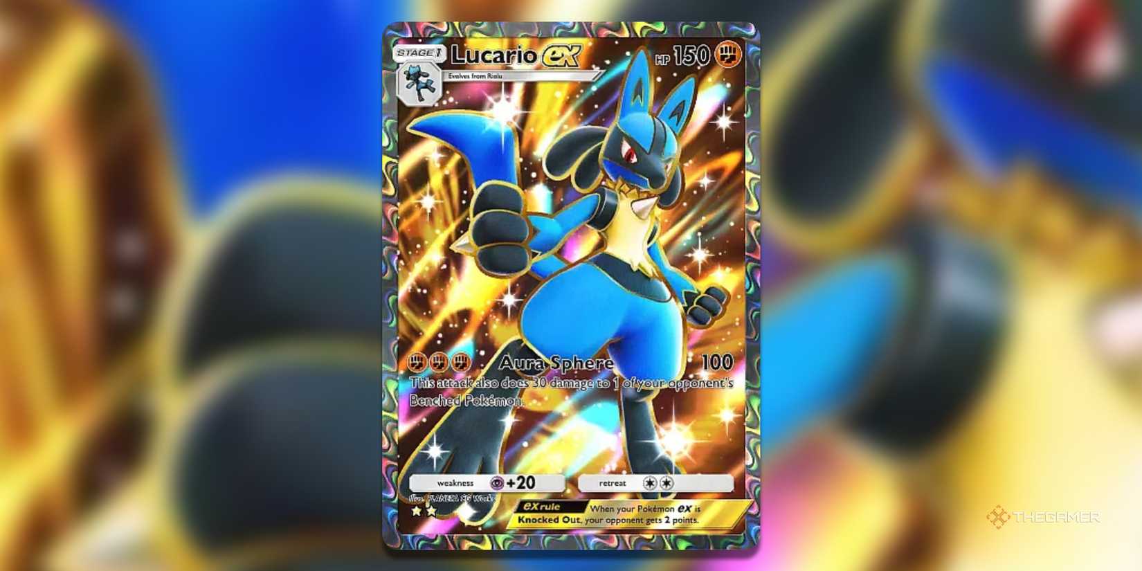 How To Build A 4x Lucario Deck In Pokemon TCG Pocket