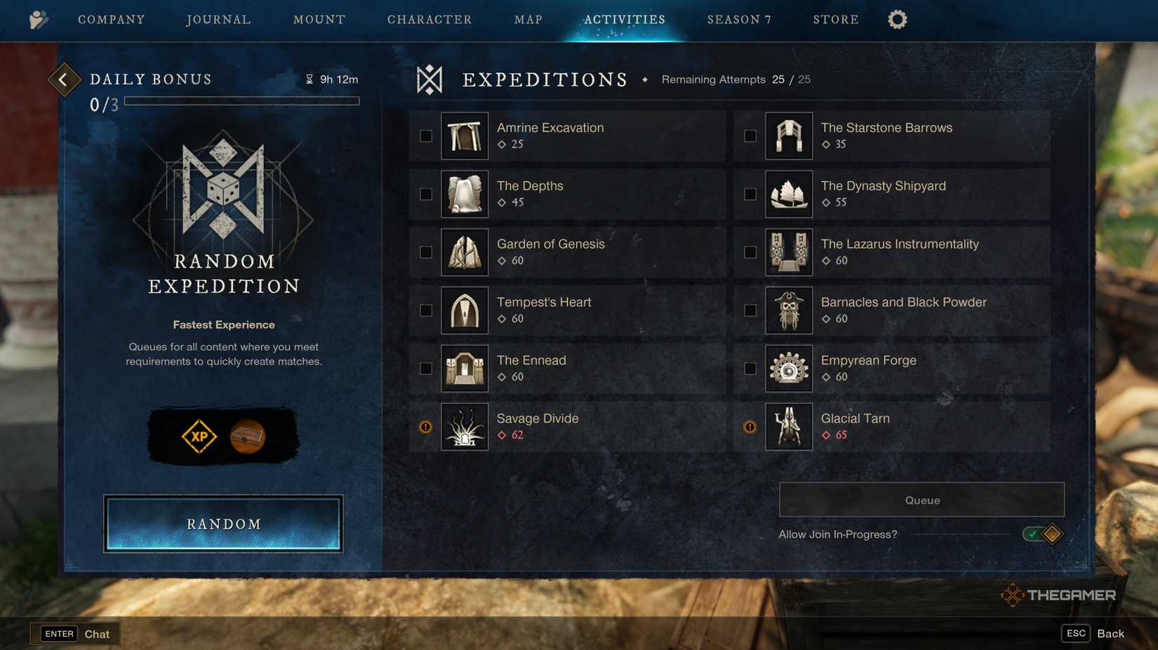 How To Join Group Activities In New World: Aeternum