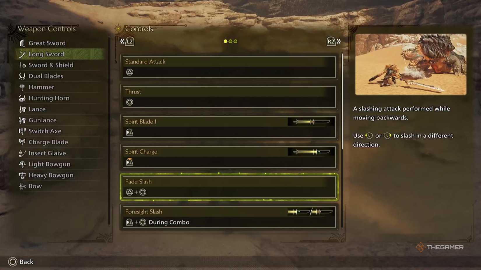 How To Use The Long Sword In Monster Hunter Wilds