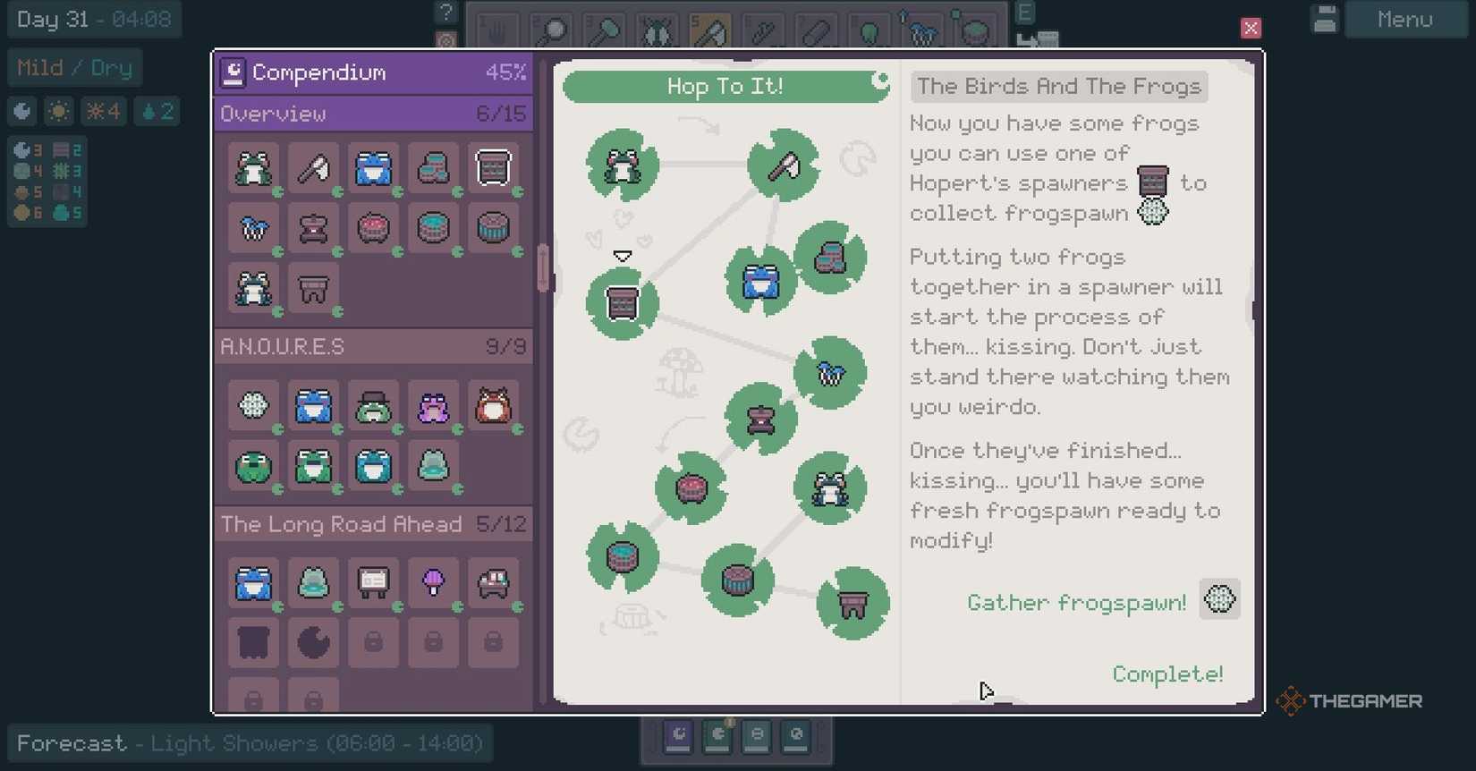 All Frogs And Their Variants In Mudborne