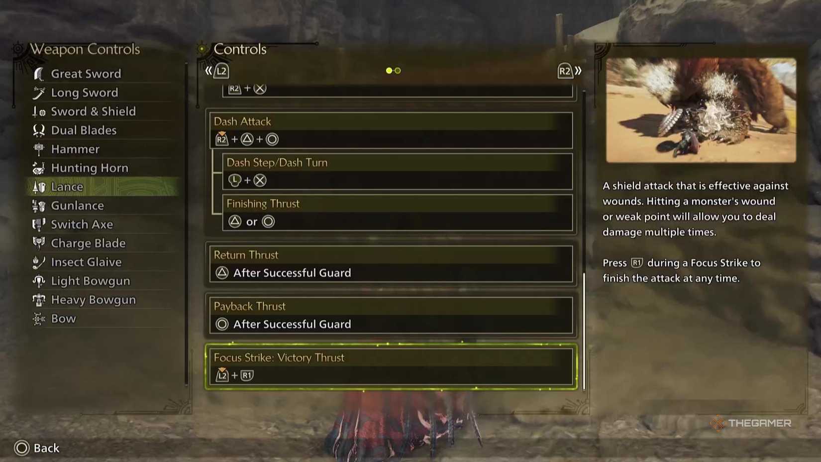 How To Use The Lance In Monster Hunter Wilds