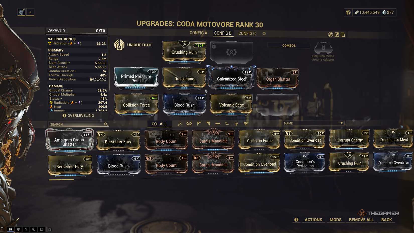 The Best Coda Motovore Builds In Warframe