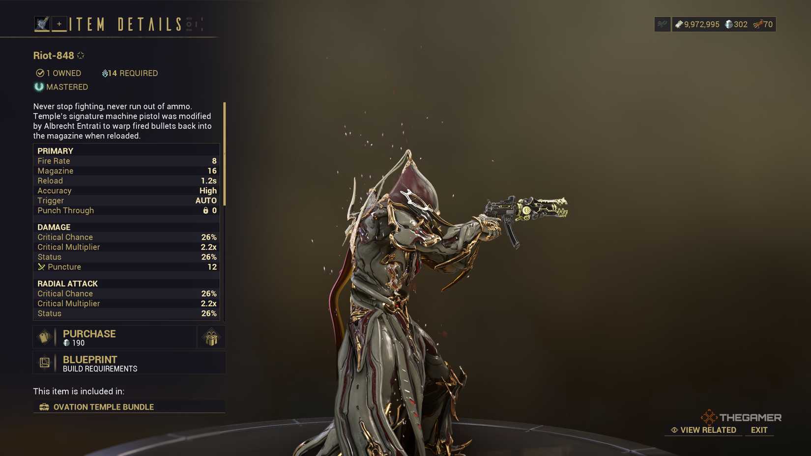 The Best Riot-848 Builds In Warframe