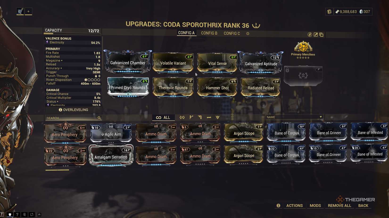 The Best Coda Sporothrix Builds In Warframe