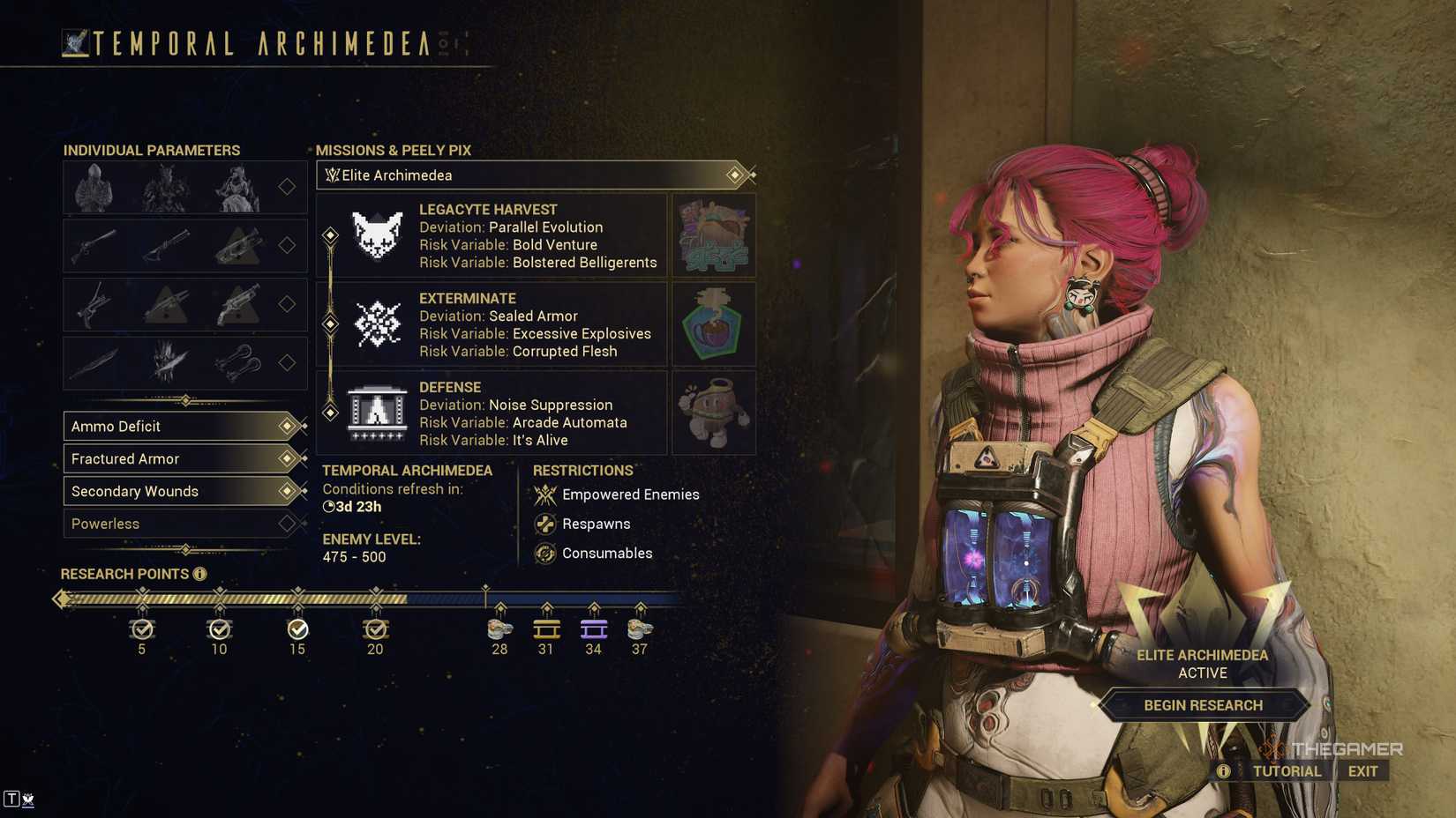 Temporal Archimedea Guide And Rewards - Warframe