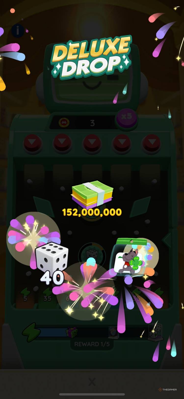 All Rewards In Peg-E Deluxe Drop (March 11-13) In Monopoly Go