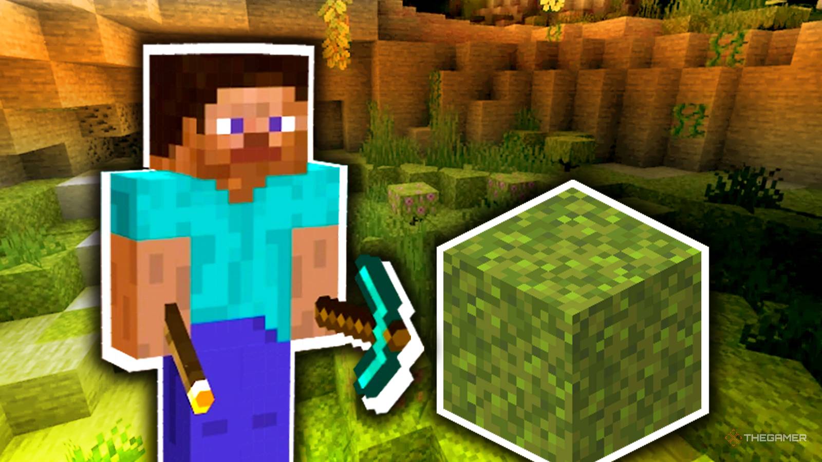 How To Find And Use Moss In Minecraft