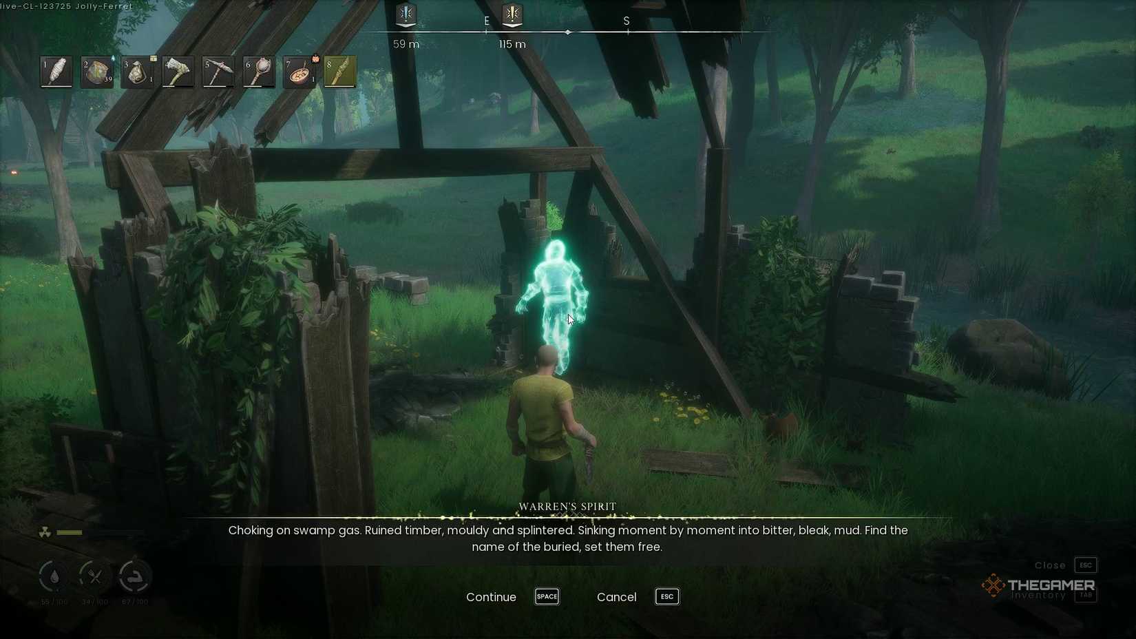 All Restless Ghosts Locations In Runescape: Dragonwilds