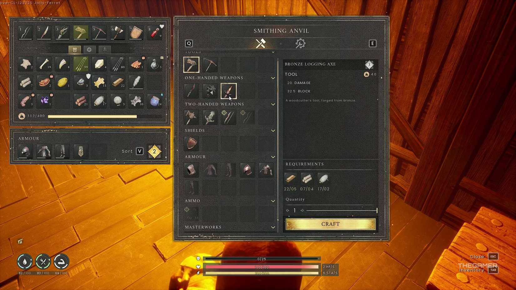 How To Craft Bronze Armor And Weapons In Runescape: Dragonwilds