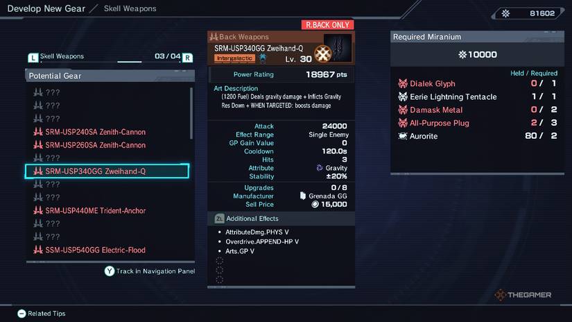 The Best Skell Weapons In Xenoblade Chronicles X