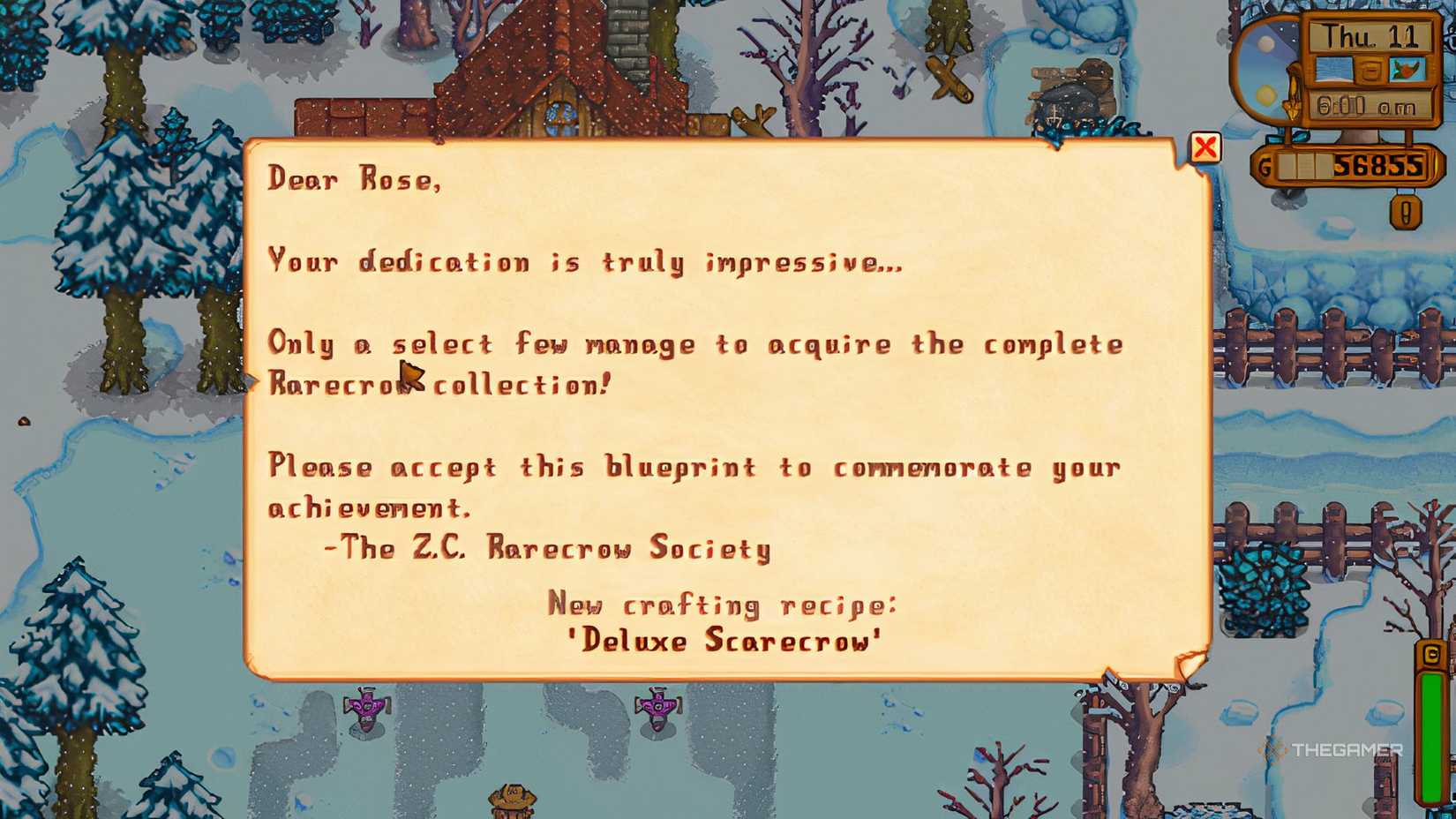 What Is The Scarecrow Range In Stardew Valley?