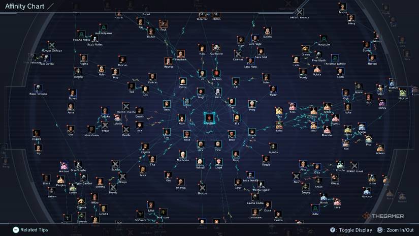 How To Complete The Affinity Chart In Xenoblade Chronicles X