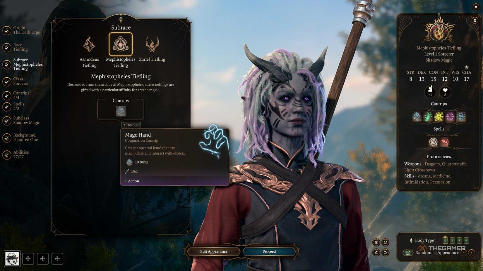 How To Build A Powerful Shadow Magic Sorcerer In BG3