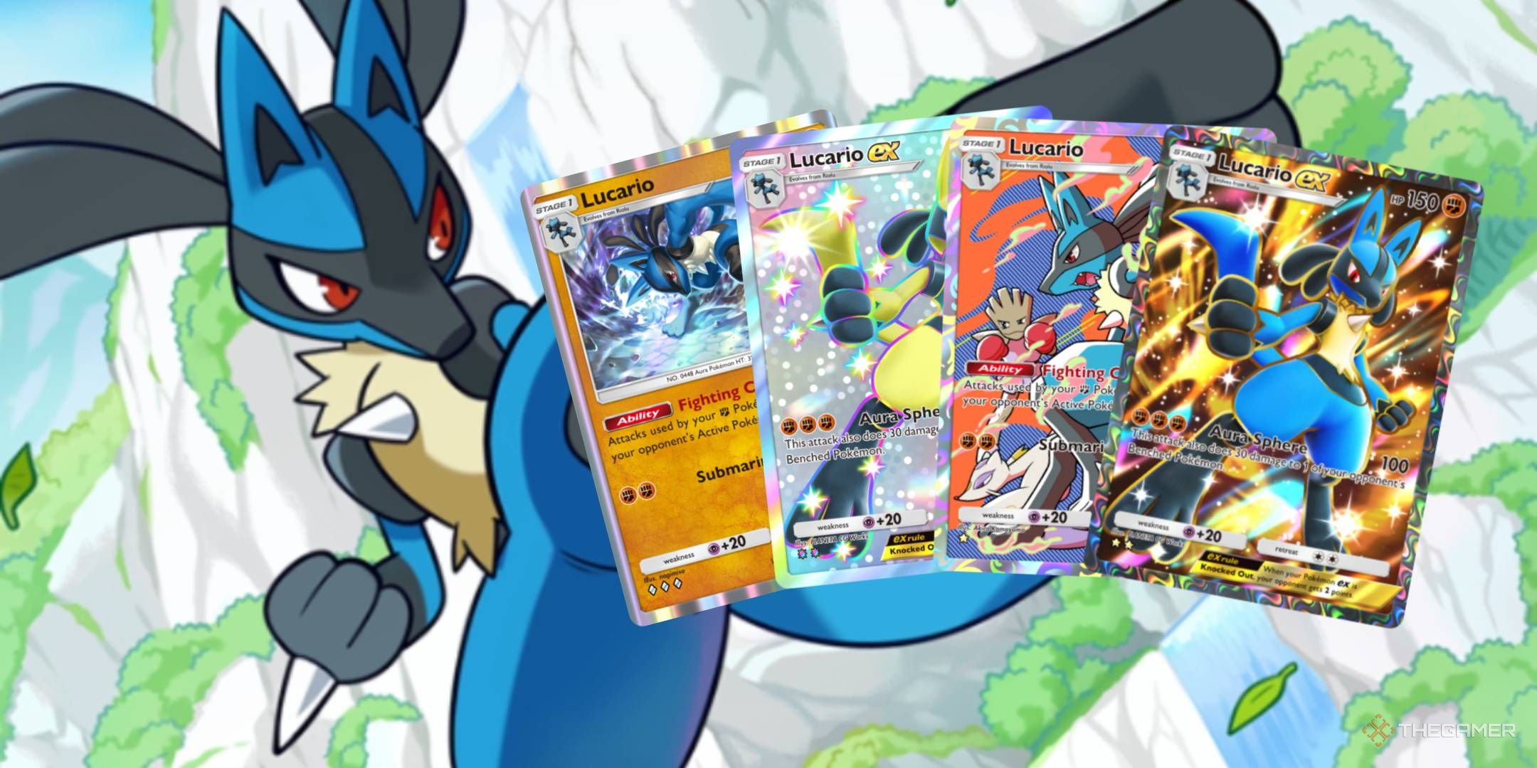 How To Build A 4x Lucario Deck In Pokemon TCG Pocket