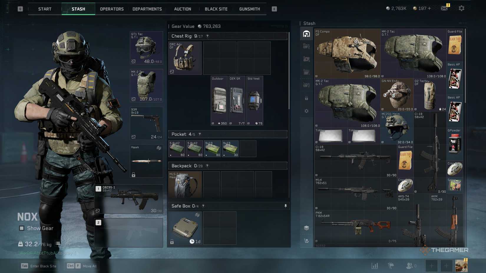 Best Loadout For Nox In Delta Force