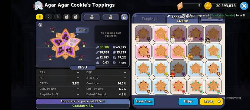 Best Toppings And Beascuits For Agar Agar Cookie In Cookie Run Kingdom