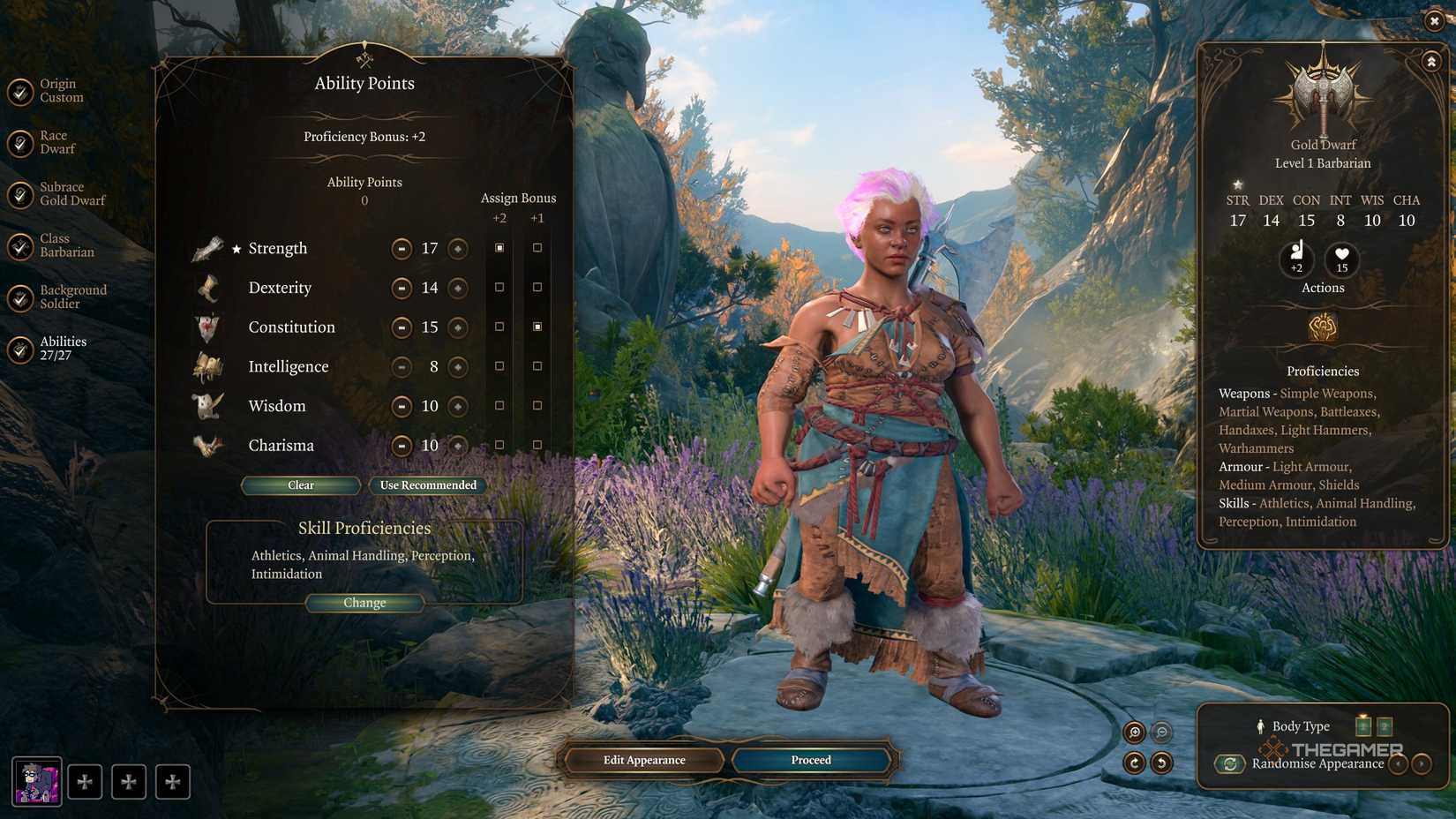 Best Path Of The Giants Barbarian Build In BG3