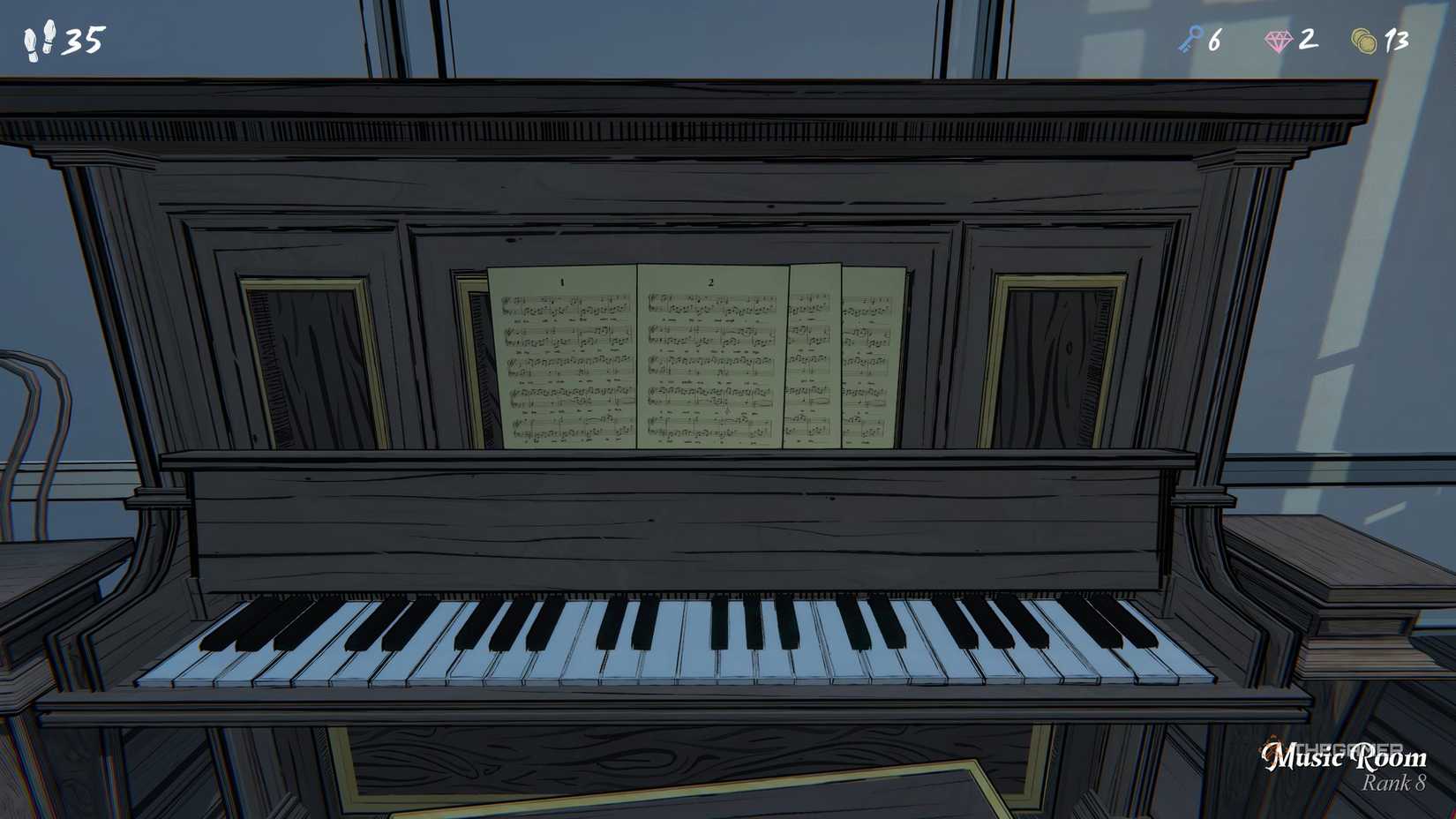 What Do The Music Sheets Mean In Blue Prince?