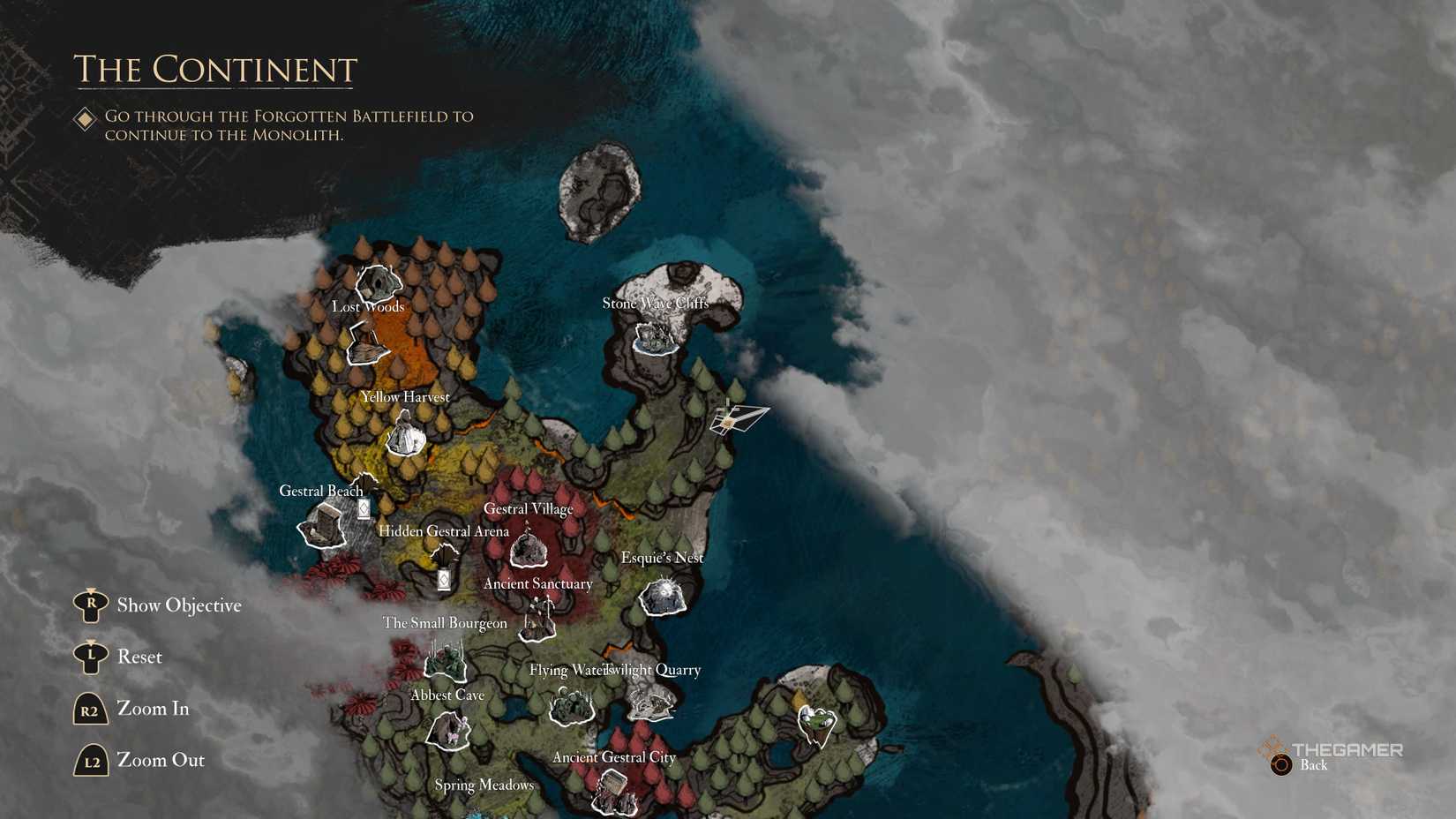 lost cave directions