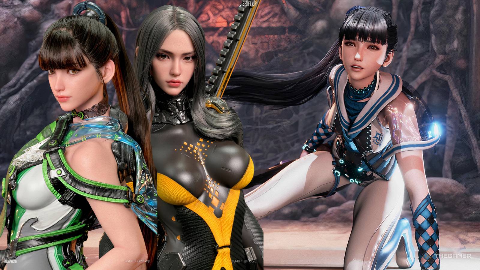 Stellar Blade's Eve And Tachy Hyper-Realistic 1/3 Scale Statues Revealed