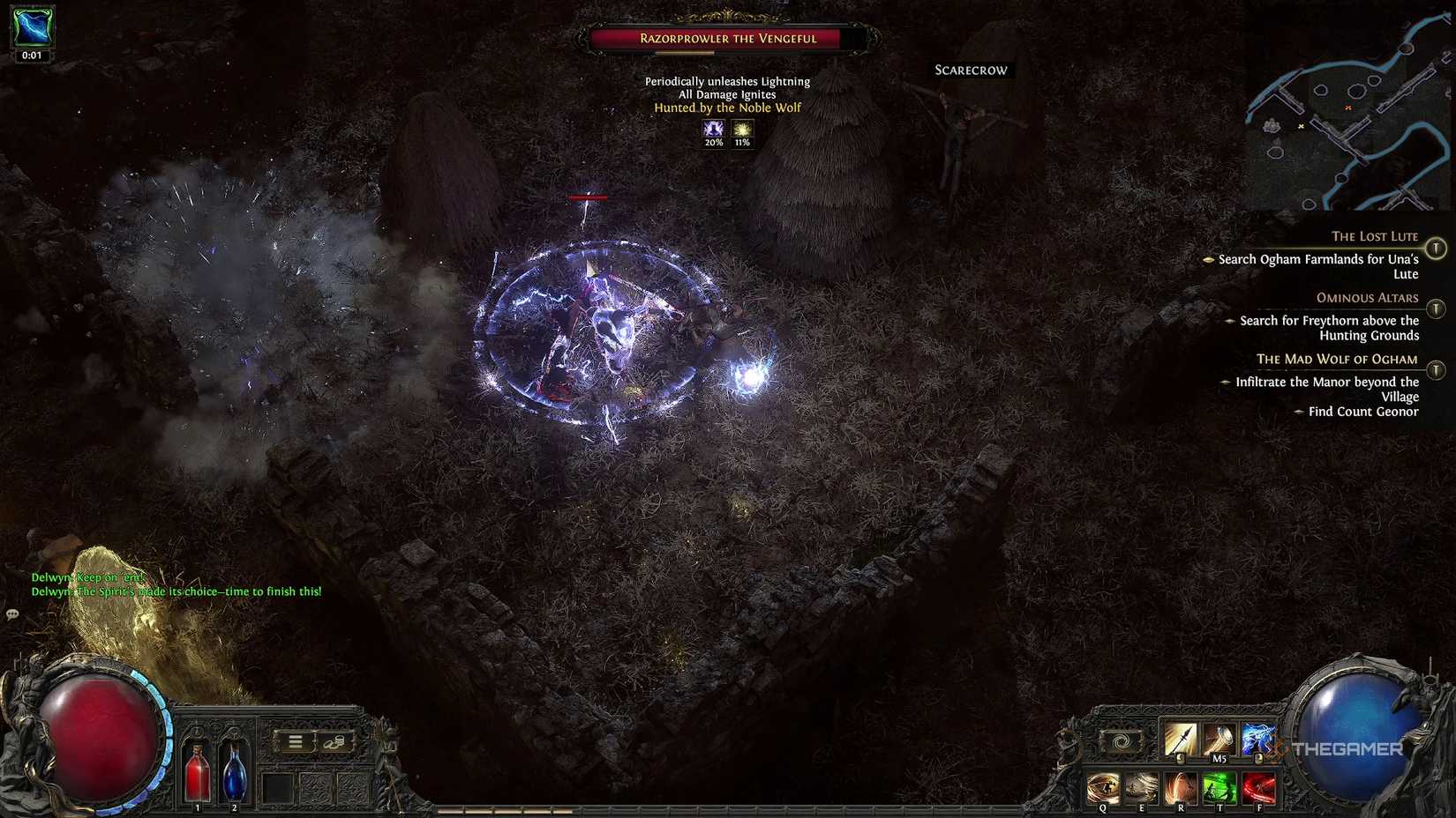 How To Find And Complete Azmerian Wisp Challenges In Path Of Exile 2